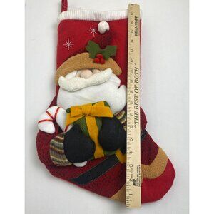 Unbranded | Holiday | Christmas Santa Claus Stocking 7 Plush 3d ...